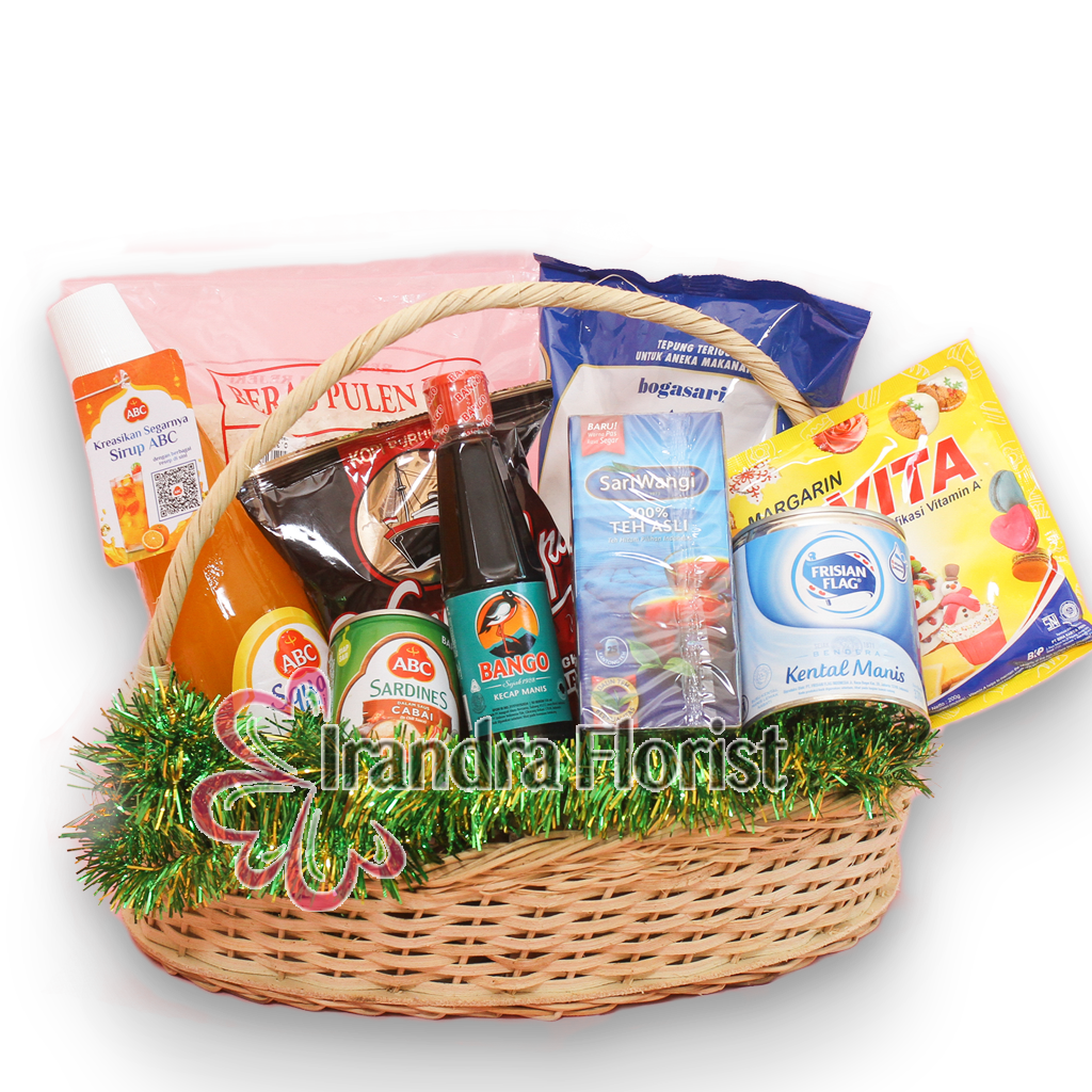 Parcel Sembako Lebaran Idul Fitri - Toko Bunga Papan Irandra Florist